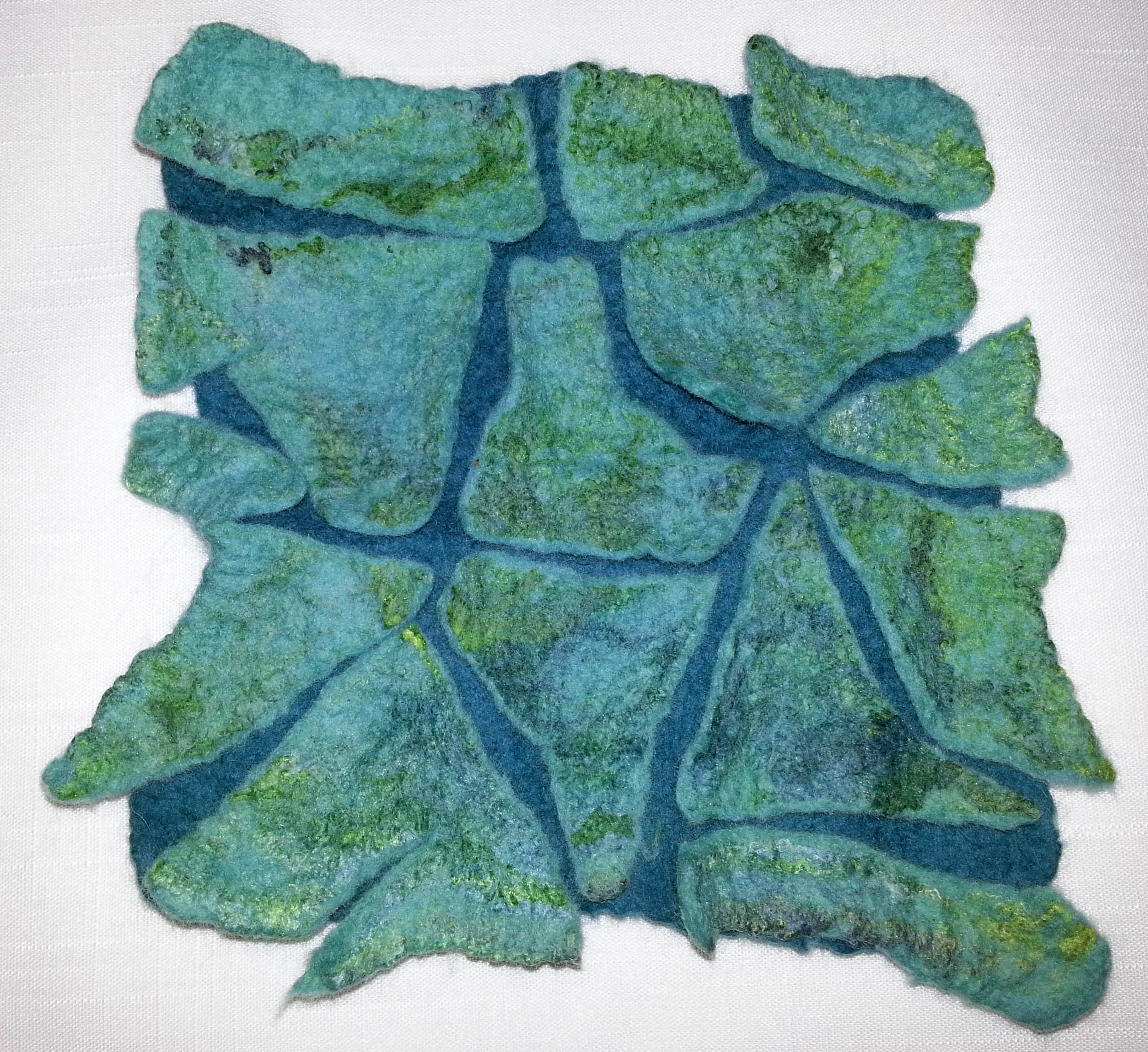 A Sneak Peak at Surface Design Class Samples – Felting and Fiber Studio
