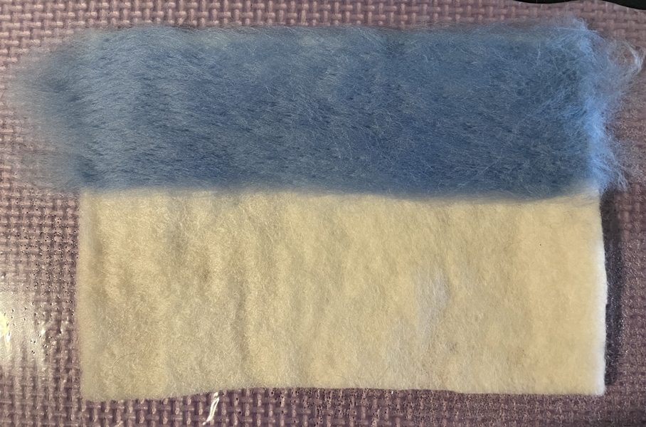 5 by 7 Needle Felted Ocean Picture – Felting and Fiber Studio