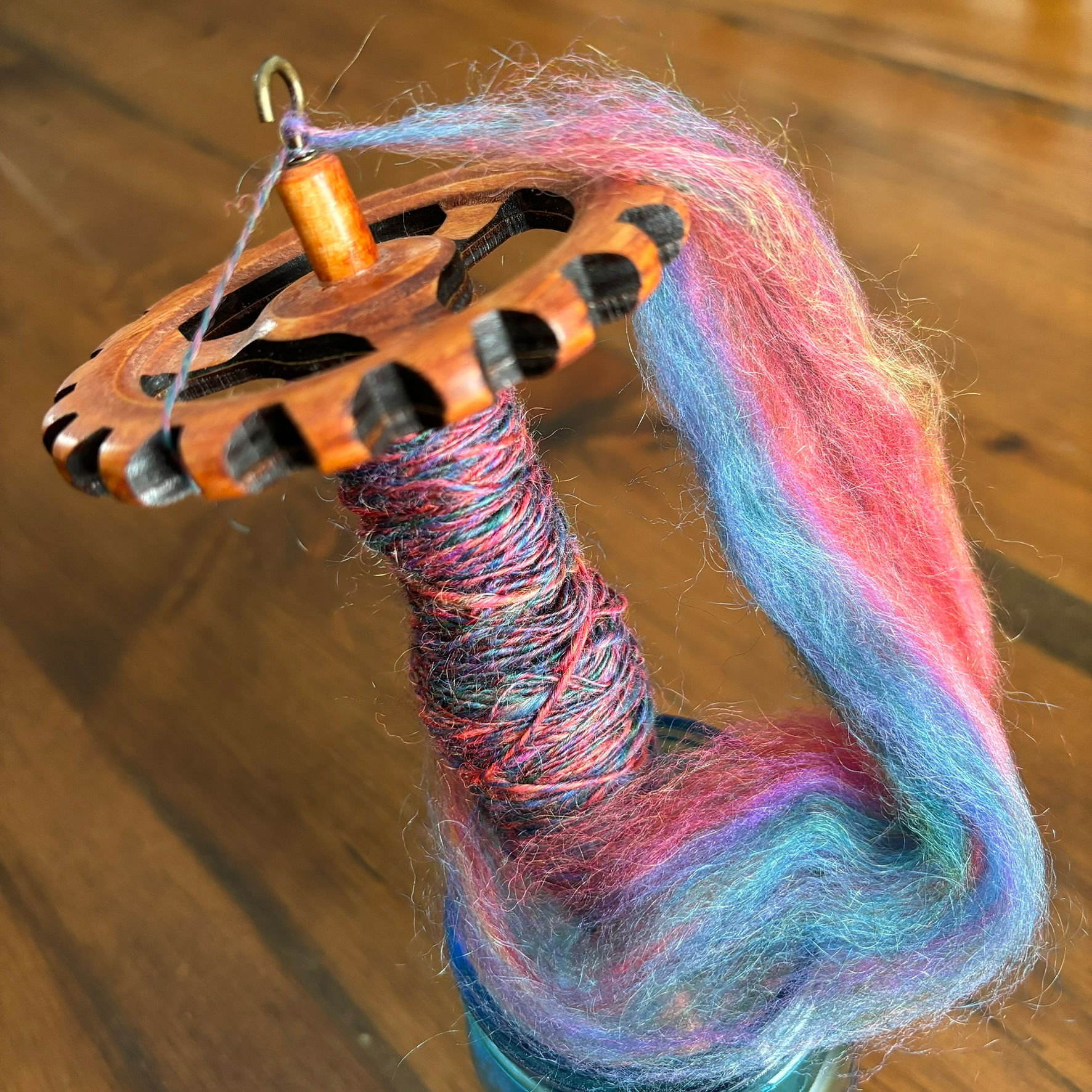 6 – Drop Spindle – Dani – Felting and Fiber Studio