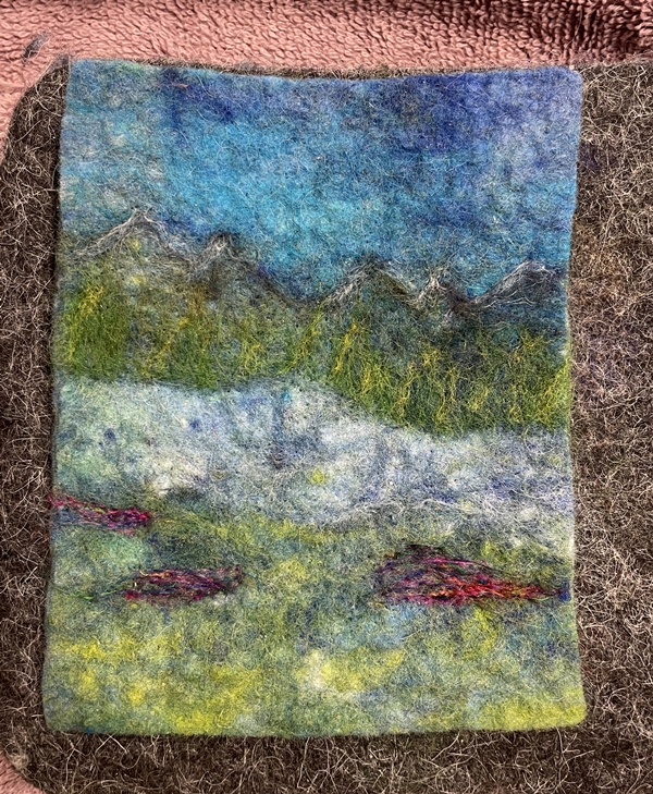 Picture Update – Felting and Fiber Studio